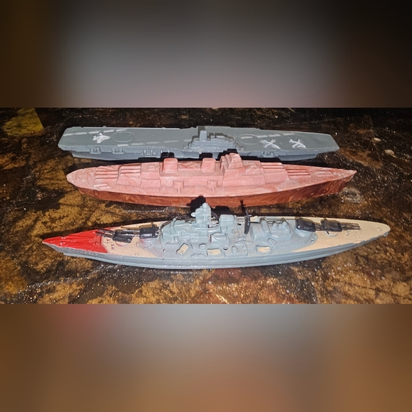 Toys | 3 Battleships Montana Us Navy Wargaming Naval Miniature Tabletop ...